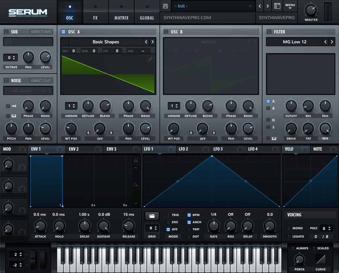 How to Make a Synth Bass Preset – Synthwave Pro